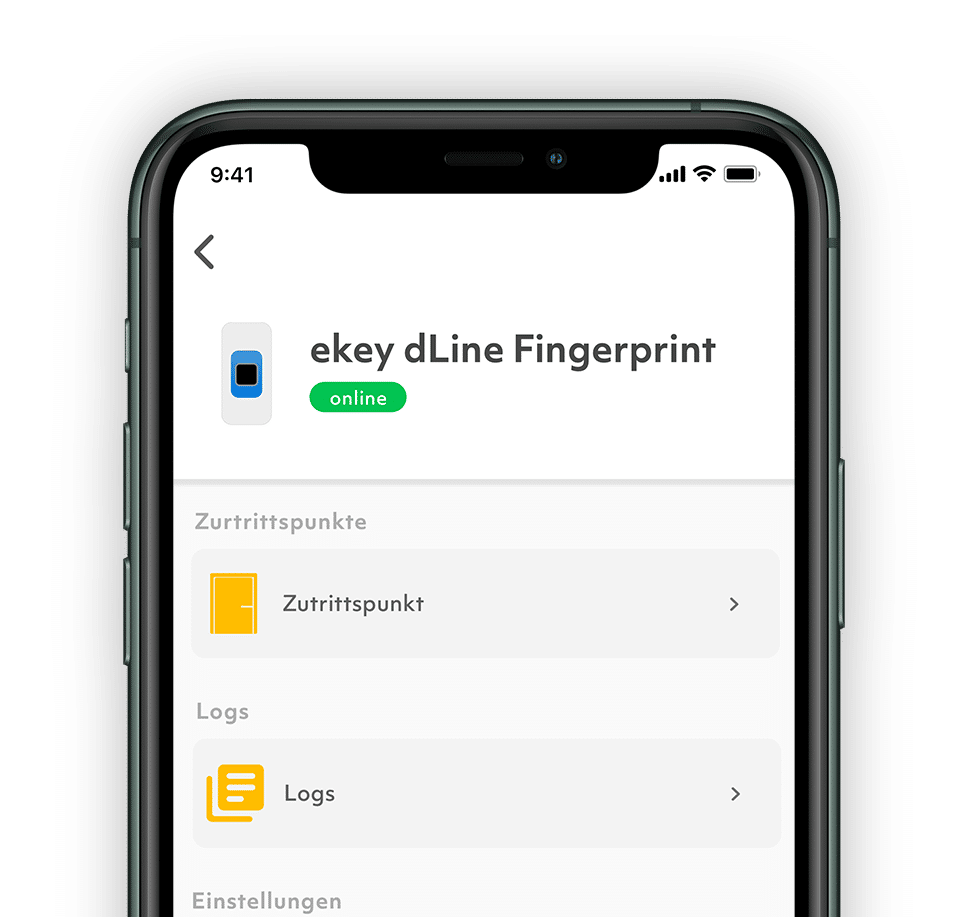 ekey dLine Fingerprint - ekey - Europas Nr. 1 bei Fingerprint ...