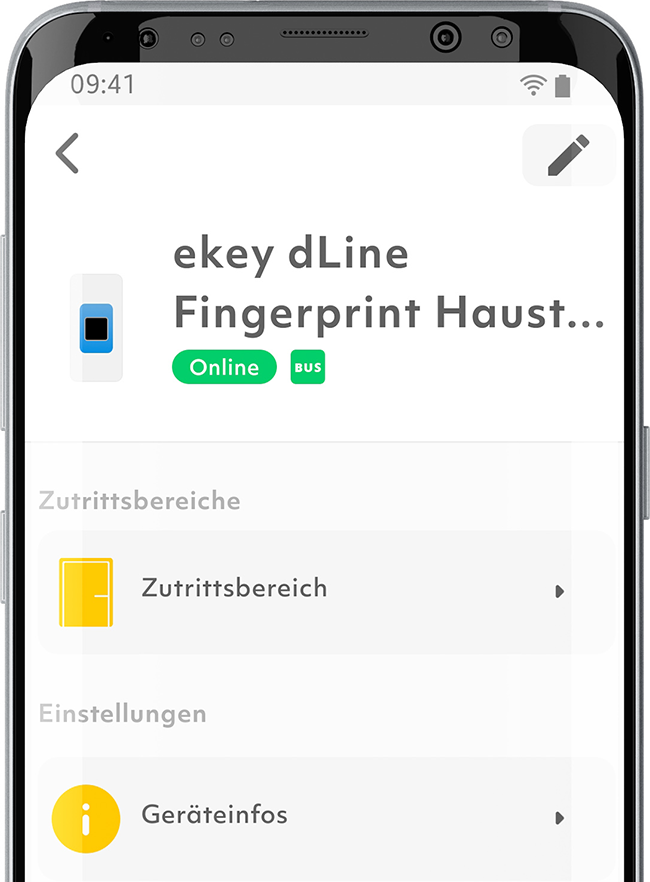 ekey dLine Fingerprint - ekey - Europas Nr. 1 bei Fingerprint ...
